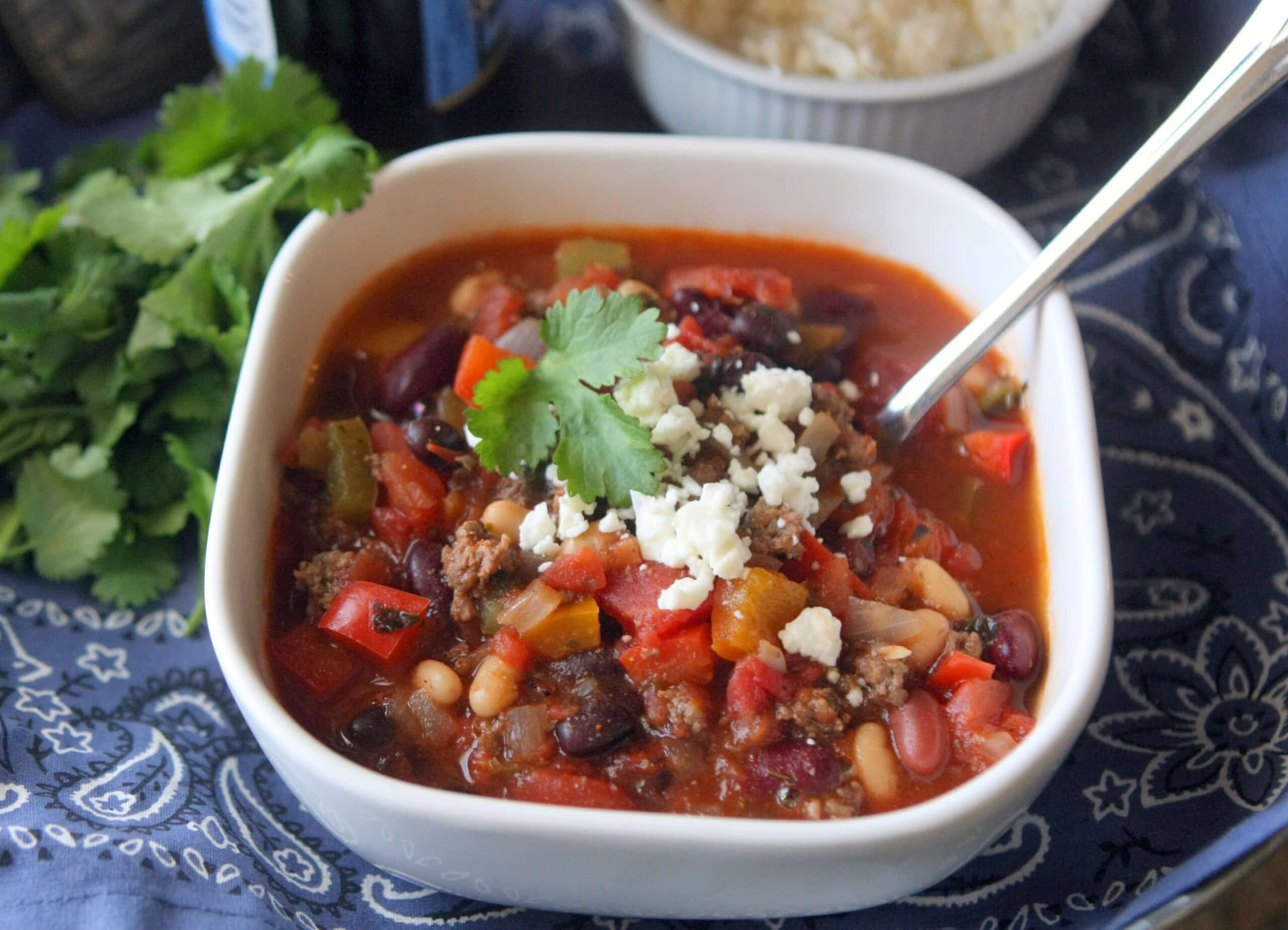 Colorful Bison Chili - Minnesota Bison Association